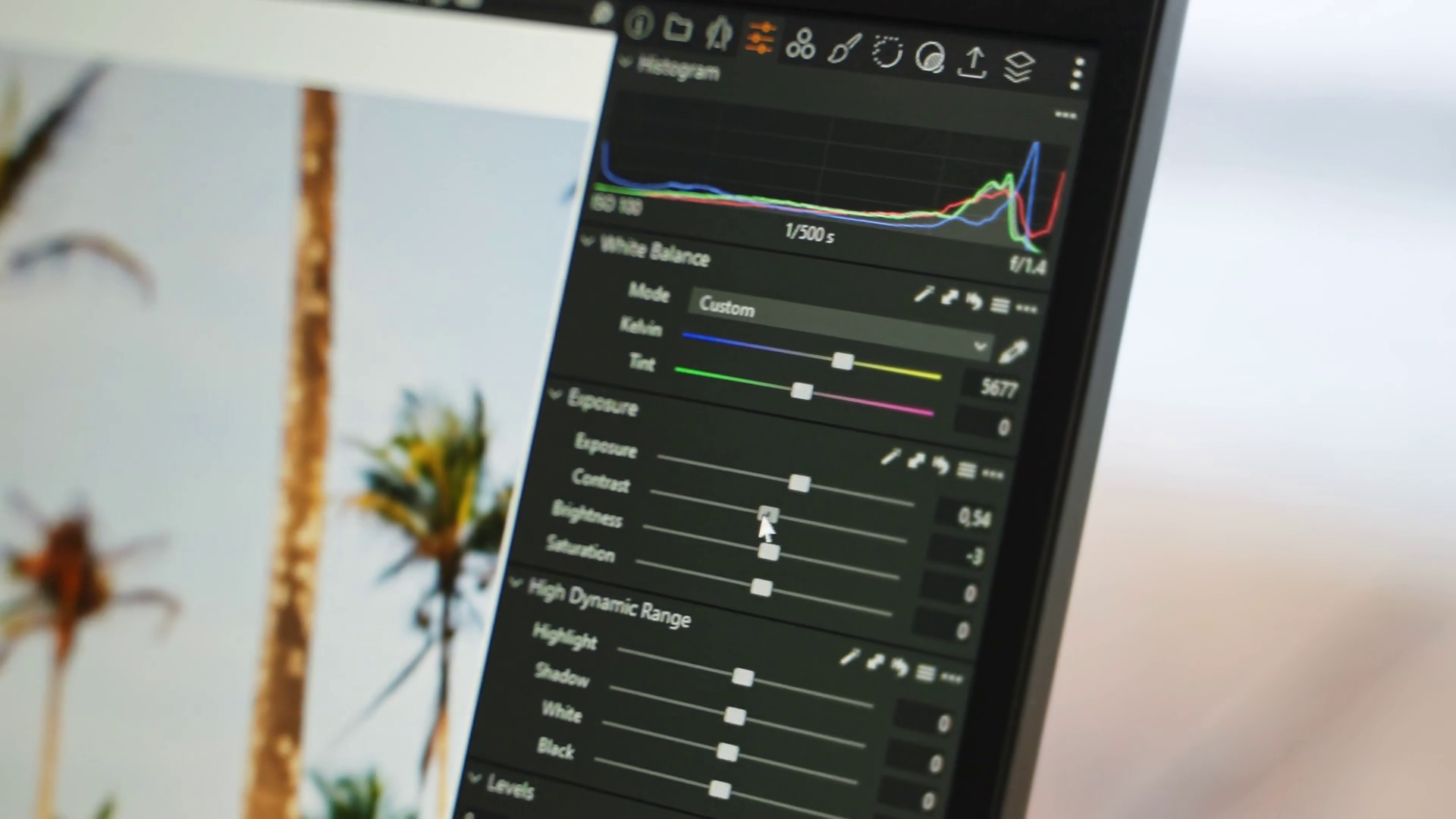 Photo Editor Working With Image Editing Stock Footage SBV-348406828 ...