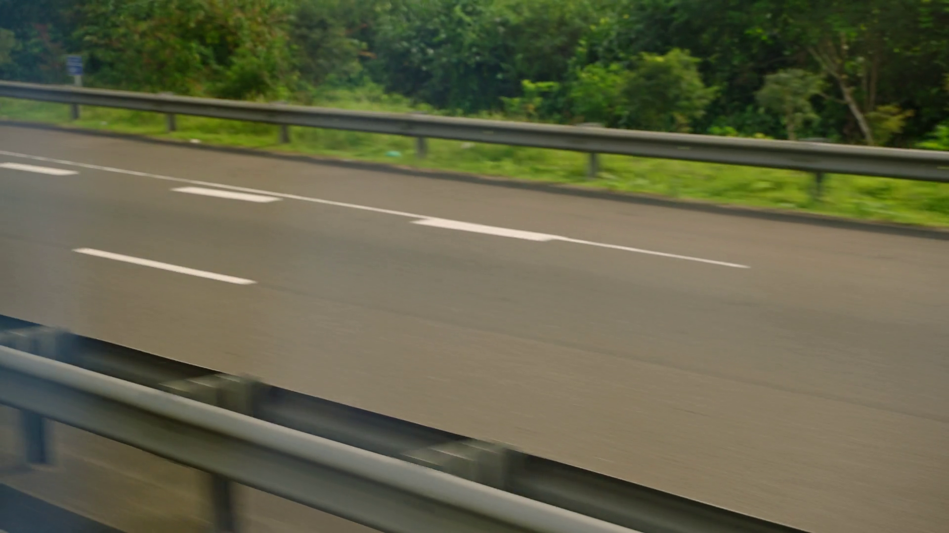 View From Car Side Window On Fast-moving Stock Footage SBV-348581654 ...