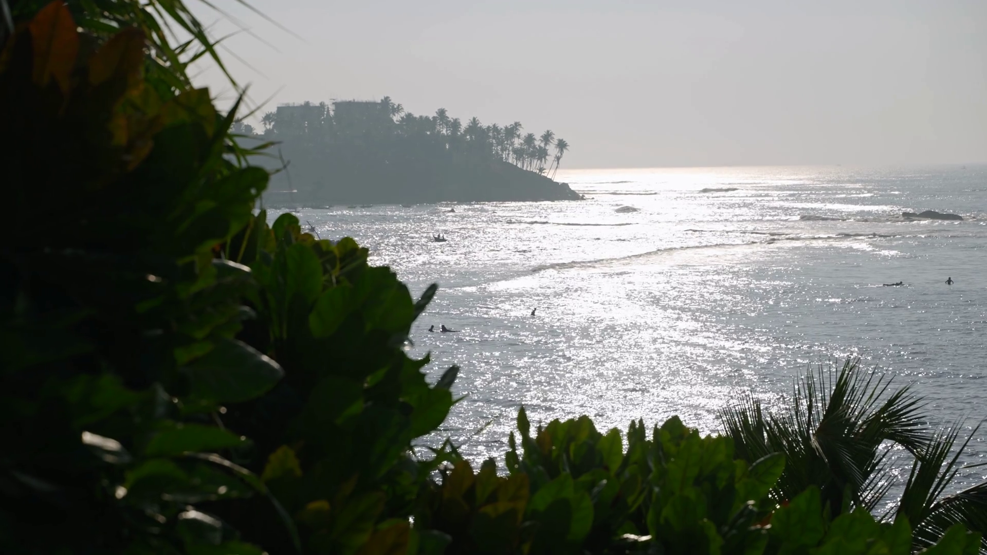 Sparkling Waves Crash On Rocky Coast With Stock Footage SBV-348770542 ...