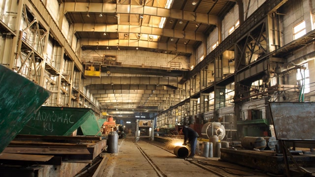 Old Factory Inside Stock Footage: Royalty-Free Video Clips - Storyblocks