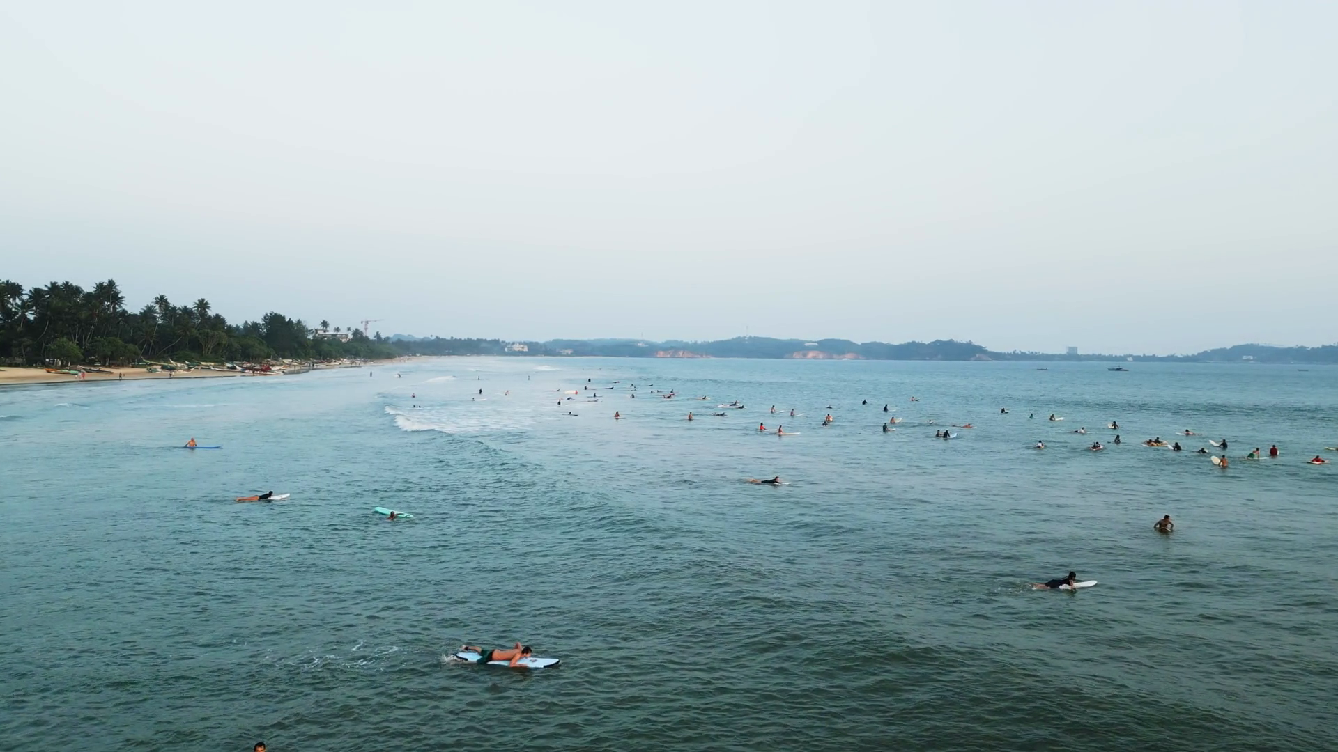 Surfers Gather Beach Sunset Waves Stock Footage SBV-348805999 - Storyblocks