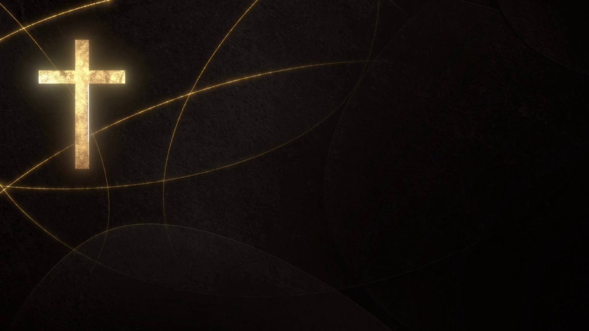 Golden Roman Christian Cross On Liturgic Stock Motion Graphics SBV ...