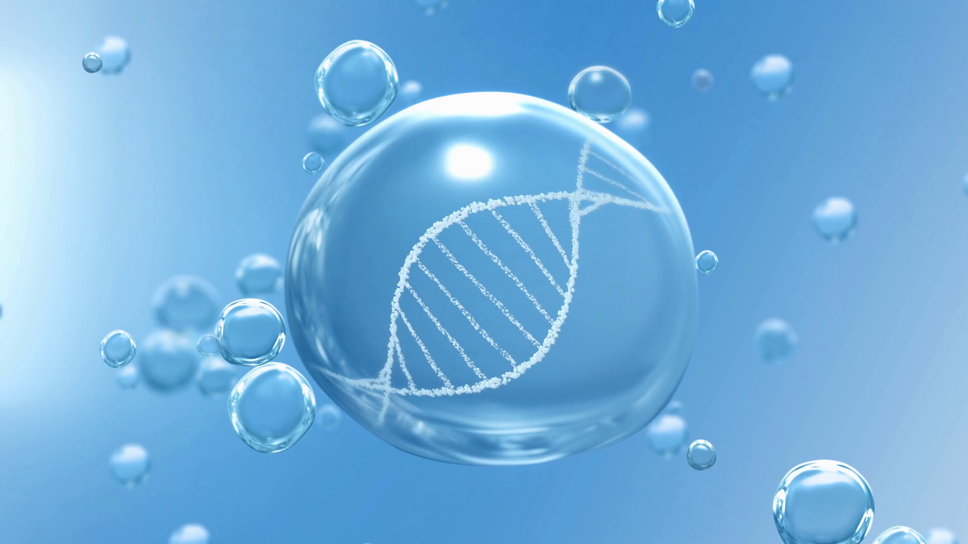 Clean Transparent Water Drop Revolving Dna Stock Motion Graphics SBV ...