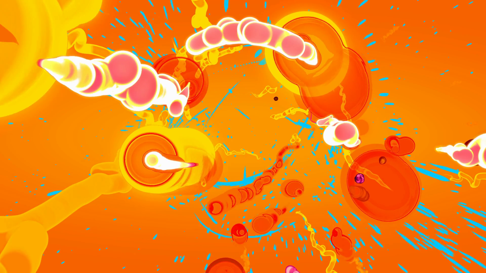 Organic Abstract Playful Orange Promo Stock Motion Graphics SBV-347730192 - Storyblocks