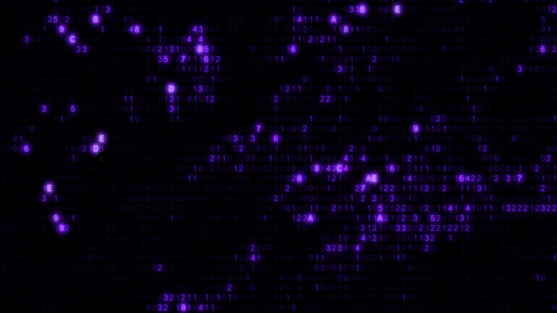 Abstract Purple Computer Hex Code Full-frame Stock Motion Graphics SBV-347593846 - Storyblocks
