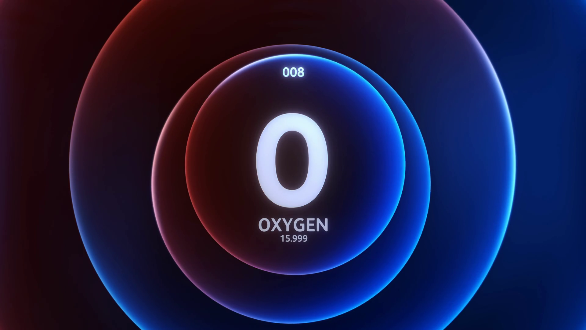 Oxygen Element 8 Of Periodic Table Concept Stock Motion Graphics SBV ...