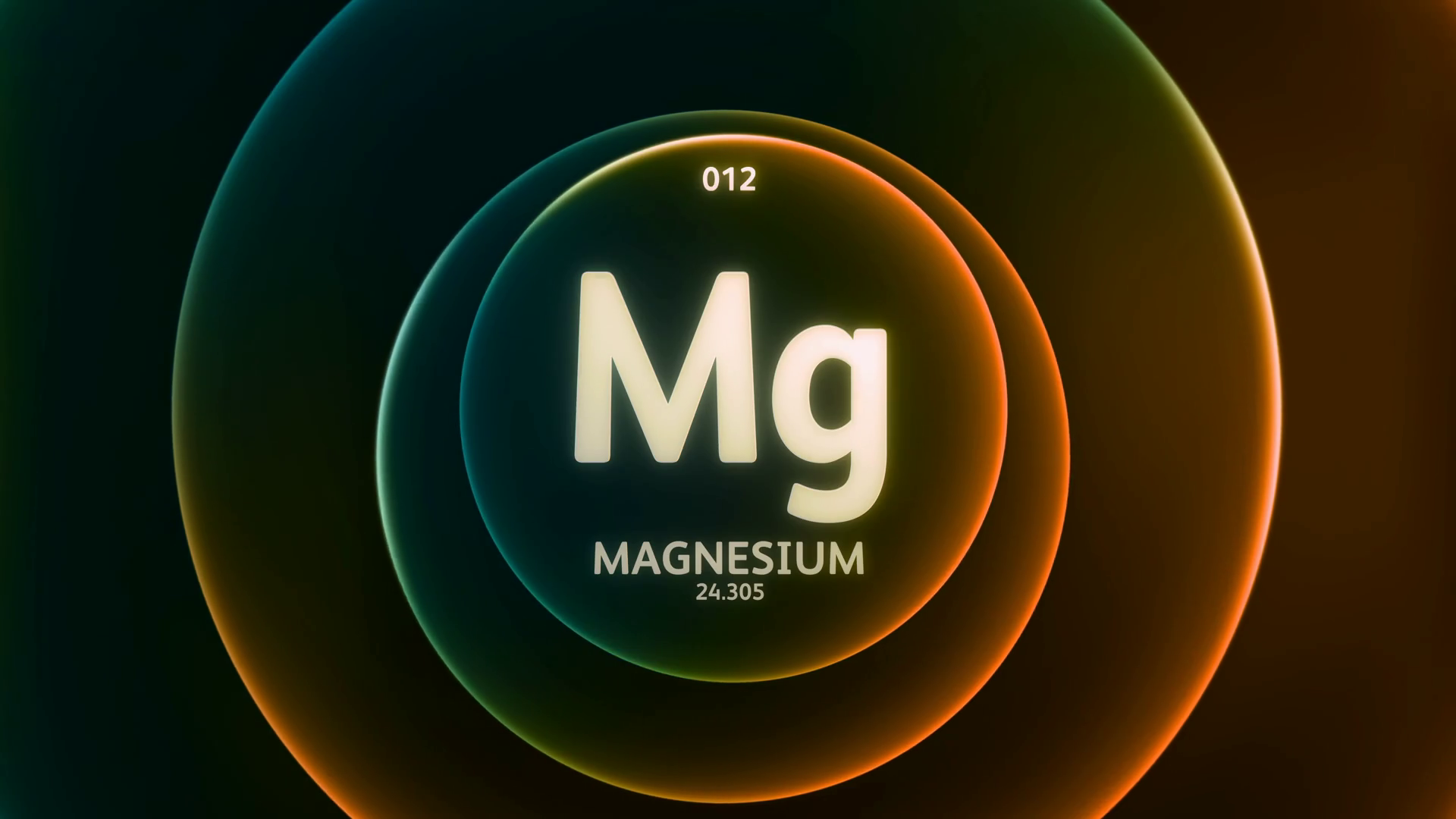 Magnesium Element 12 Of Periodic Table Stock Motion Graphics SBV ...