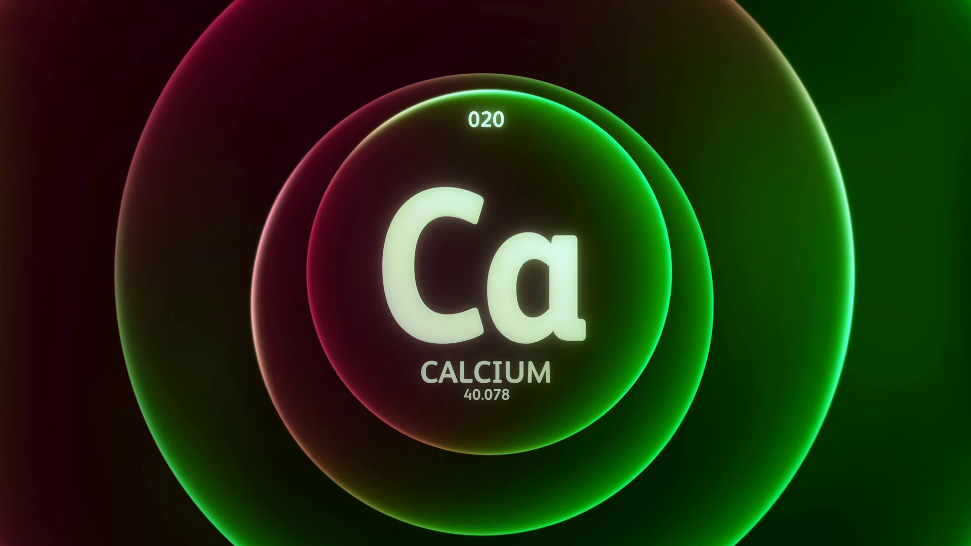 Calcium Periodic Table Science Content Title Stock Motion Graphics SBV ...