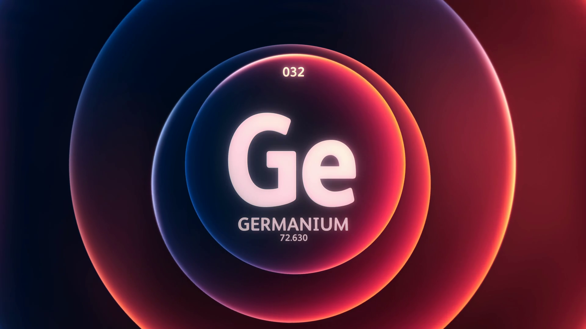 Germanium Element 32 Of Periodic Table Stock Motion Graphics SBV ...