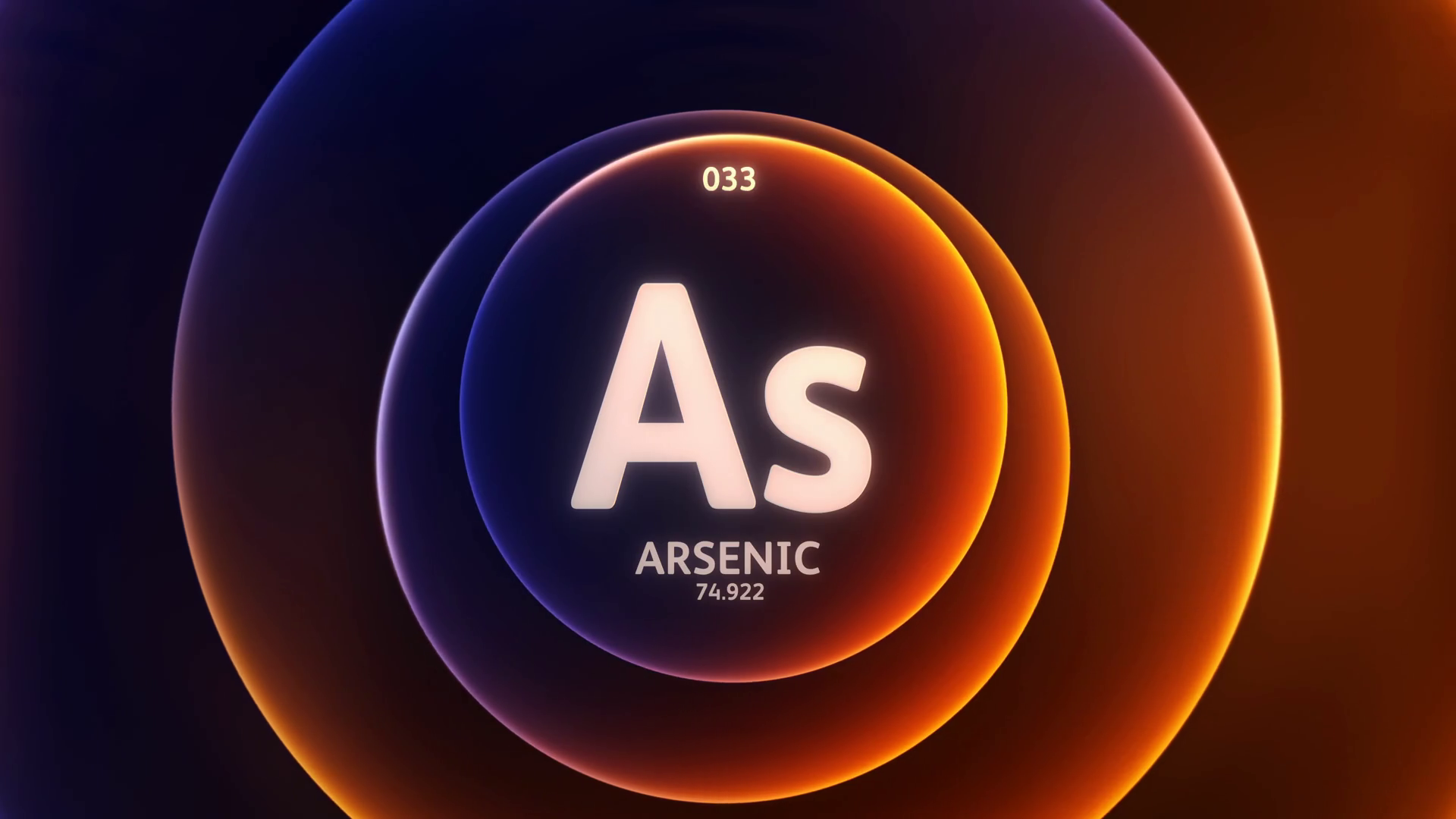 Arsenic Element 33 Of Periodic Table Concept Stock Motion Graphics SBV ...