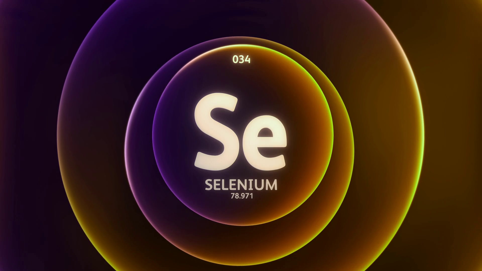 Selenium Element 34 Of Periodic Table Stock Motion Graphics Sbv