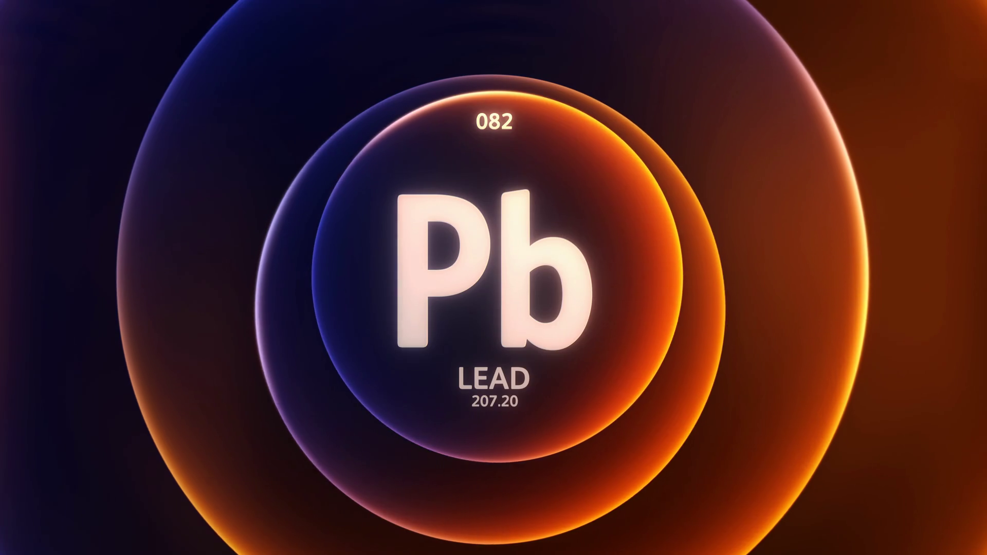 Lead Element 82 Of Periodic Table Concept Stock Motion Graphics SBV ...