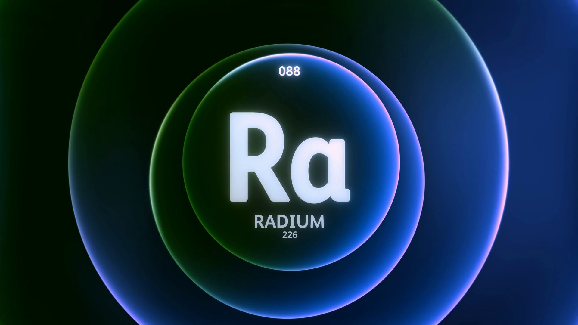 Radium Element 88 Of Periodic Table Concept Stock Motion Graphics SBV ...