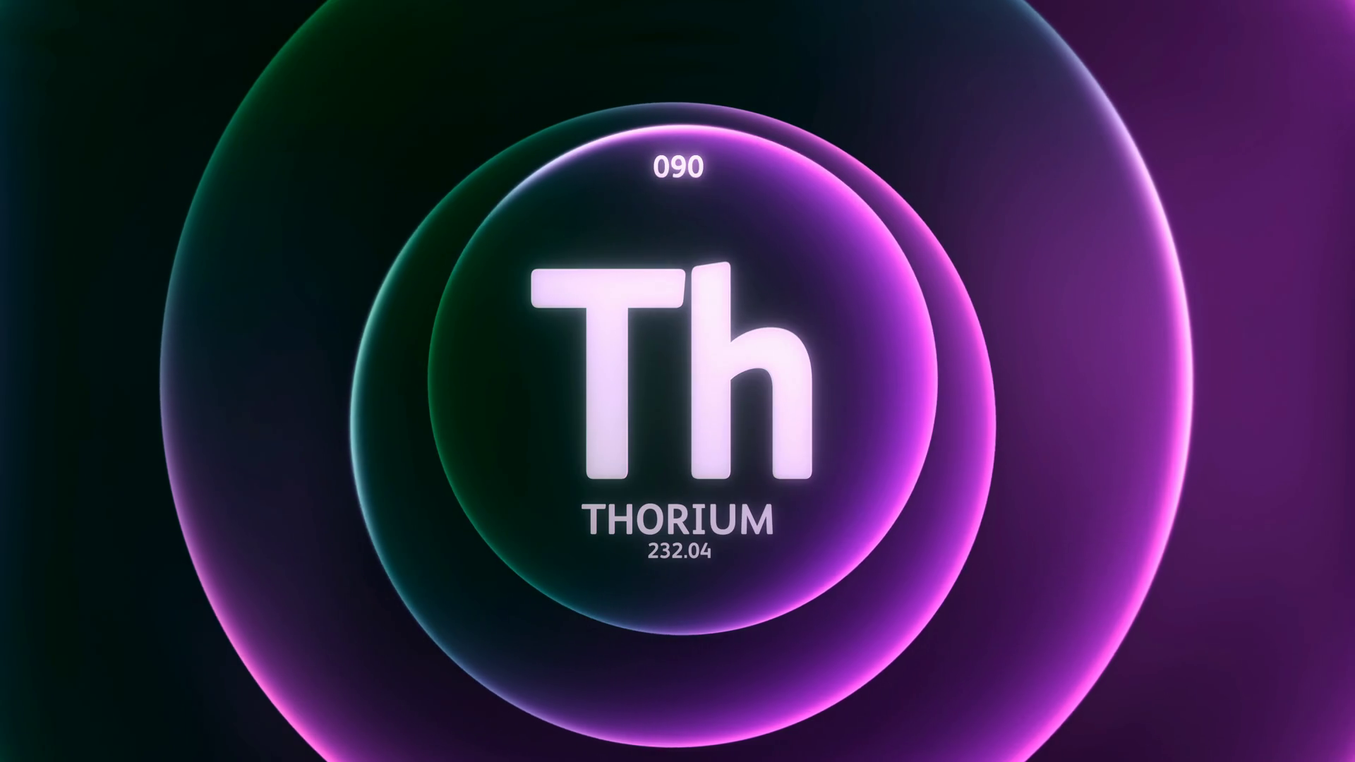 Thorium Element 3 Of Periodic Table Concept Stock Motion Graphics SBV ...