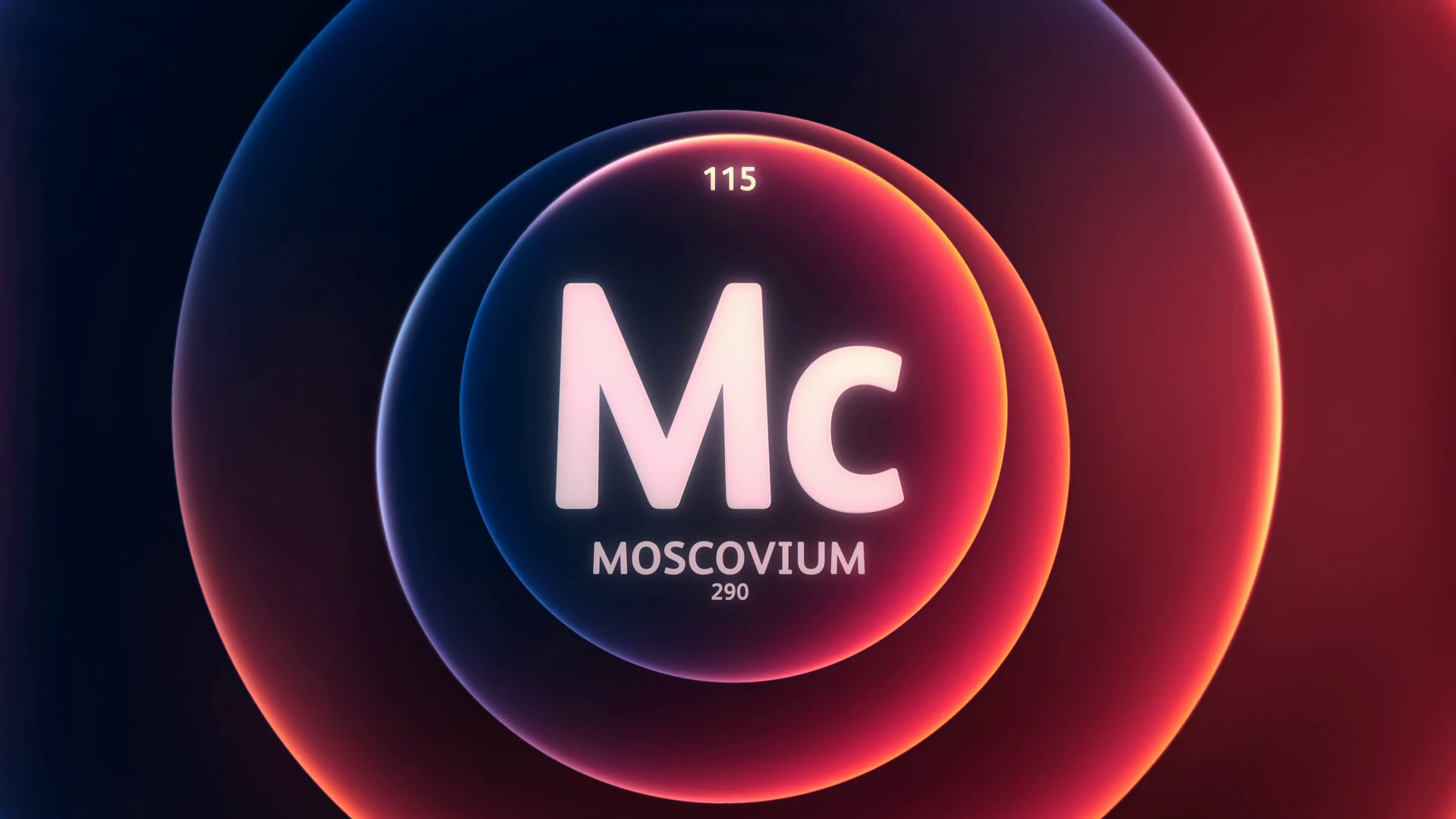 Moscovium Element 115 Of Periodic Table Stock Motion Graphics SBV ...