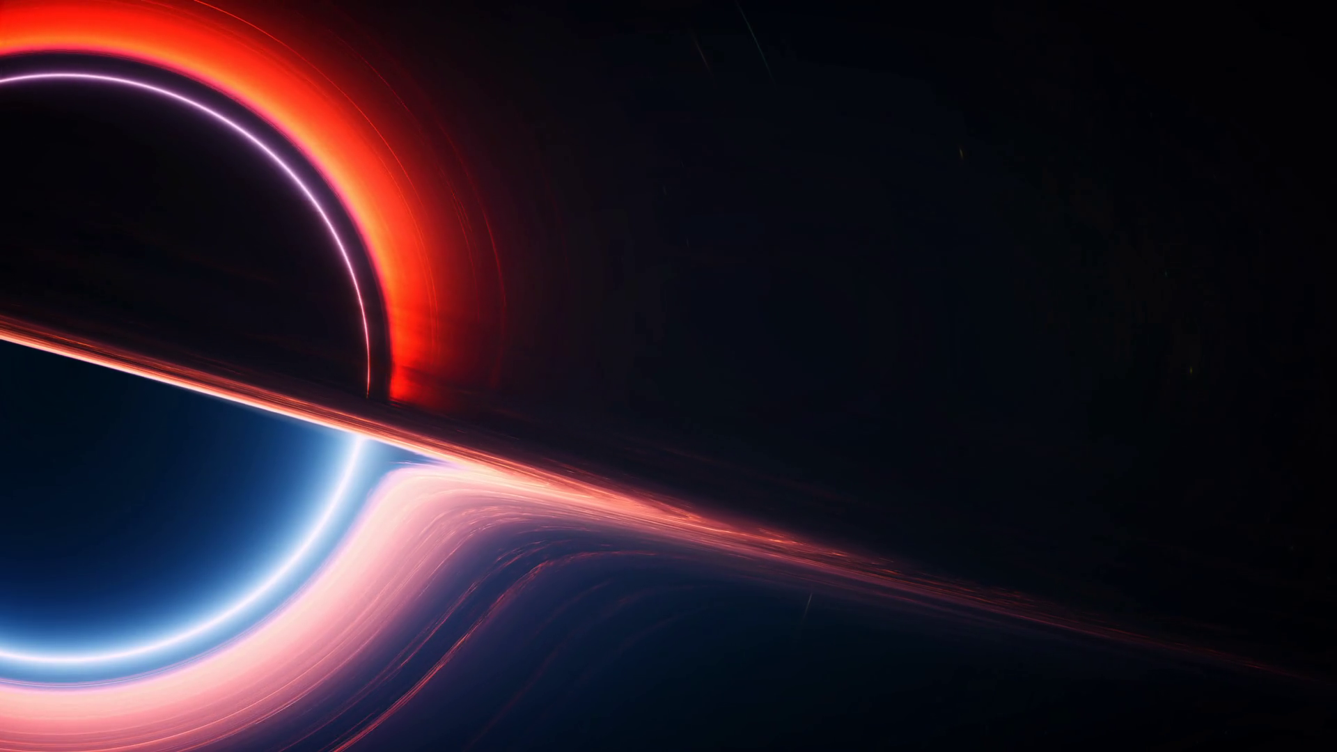 Supermassive Singularity In Outer Cosmos Stock Footage SBV-347791684 ...