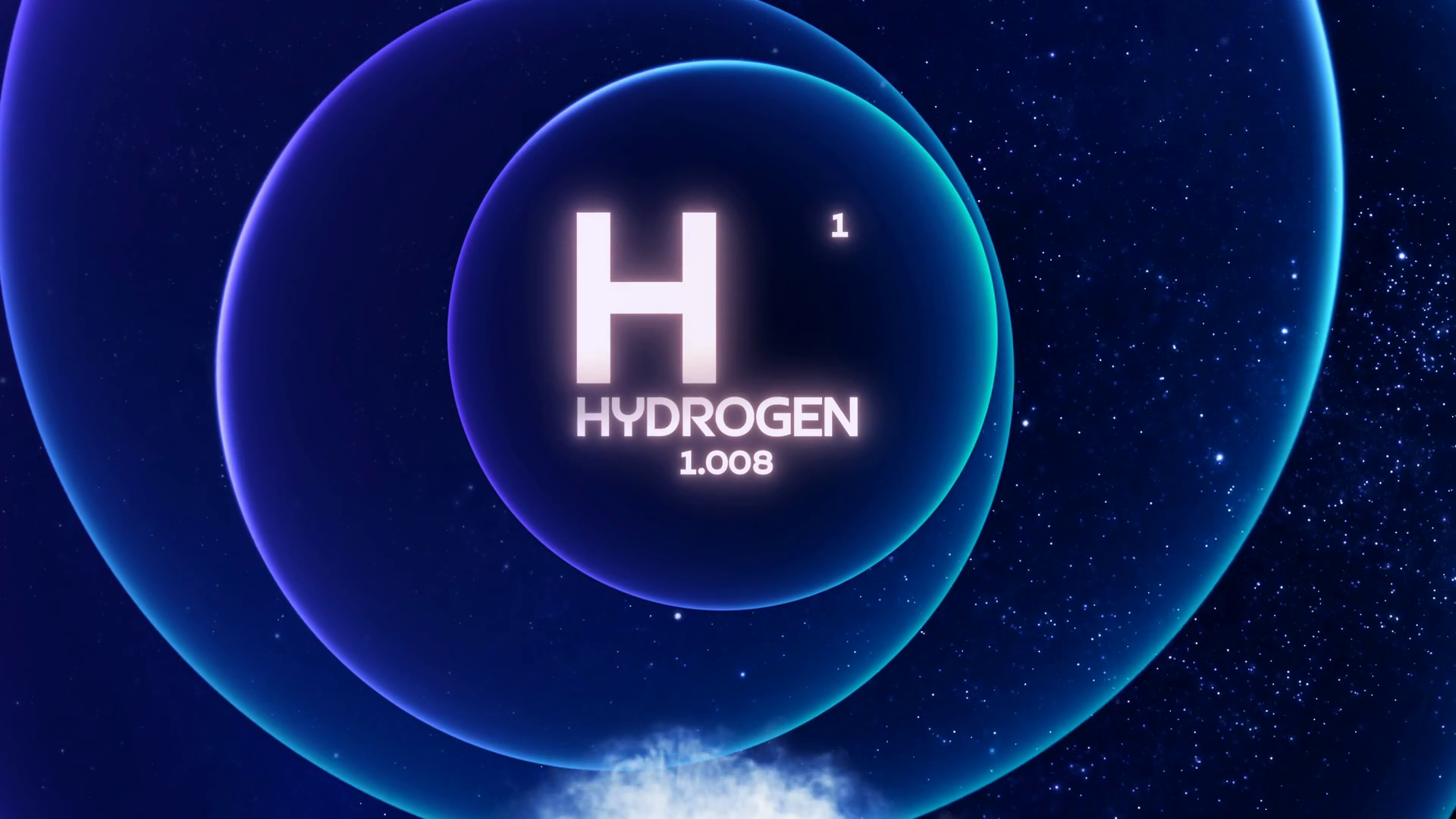 Hydrogen Element 1 Of Periodic Table Concept Stock Footage SBV ...