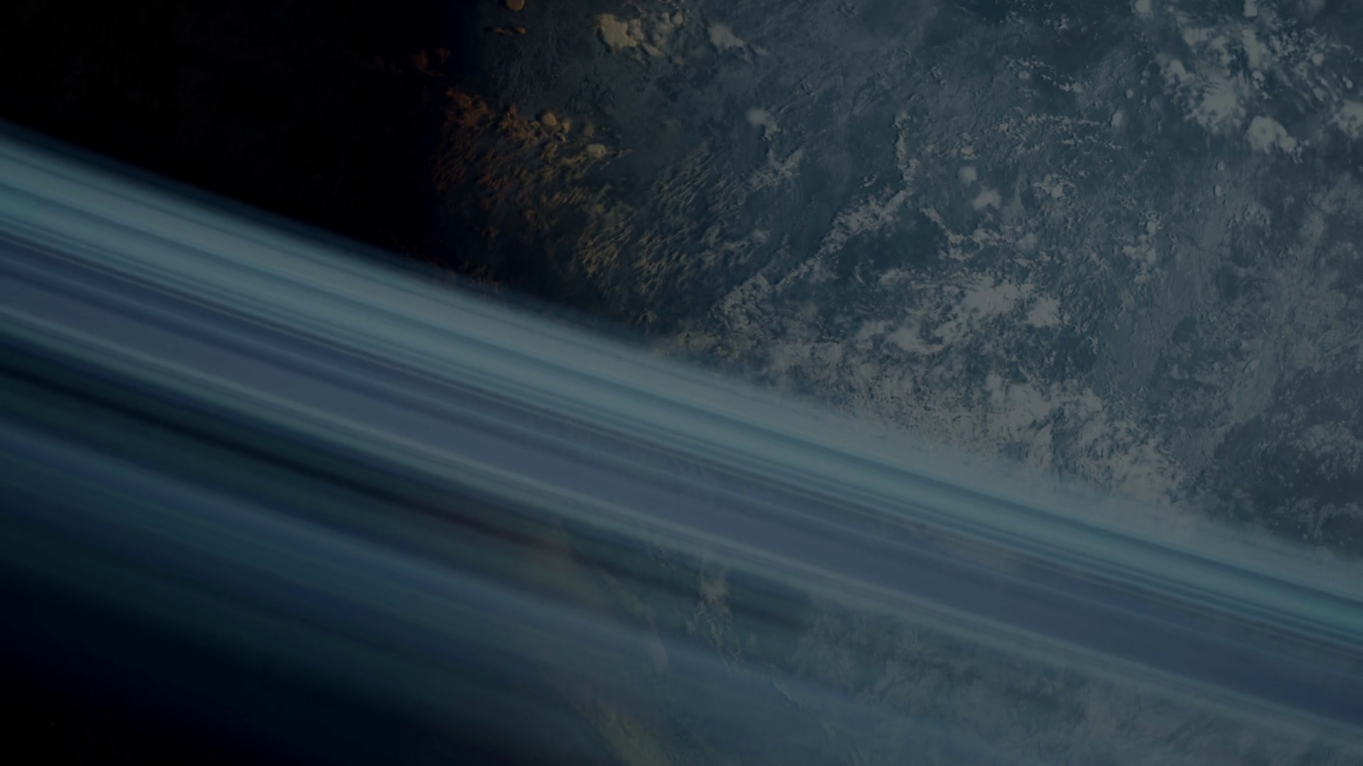 Blue Barren Hycean Ice Planet With Frozen Stock Footage SBV-348644941 ...