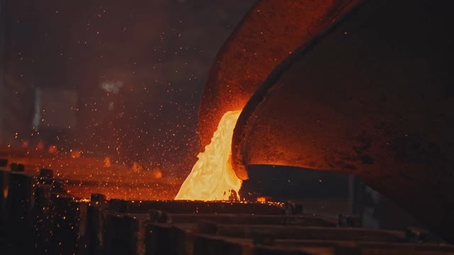 Pouring Iron Stock Footage: Royalty-Free Video Clips - Storyblocks