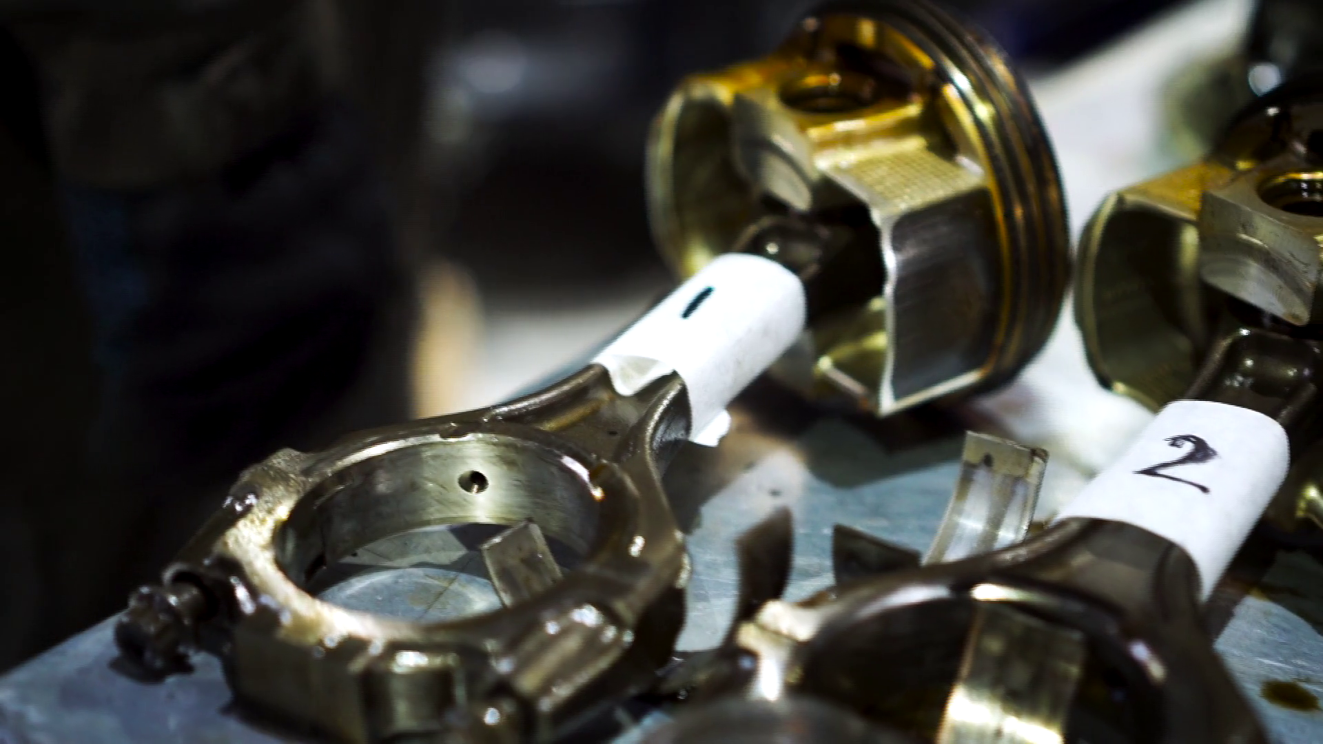 Engine In Auto Repair Footage Old Piston Stock Footage SBV-351763442 ...