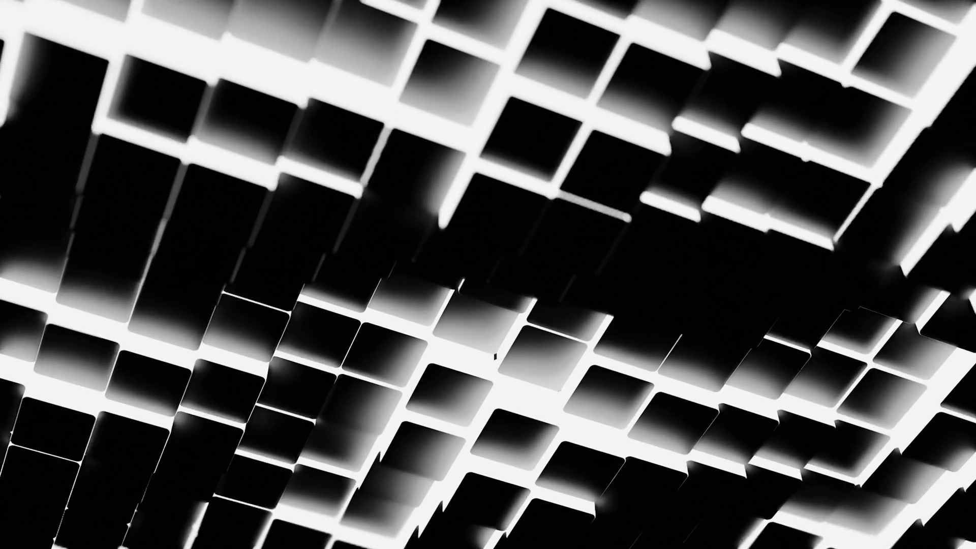 Abstract Black White Cubes Moving Background Stock Motion Graphics SBV ...
