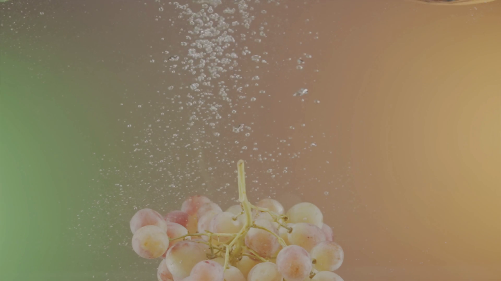 Branch Of Grapes Falling Into Transparent Stock Footage SBV-348449455 ...