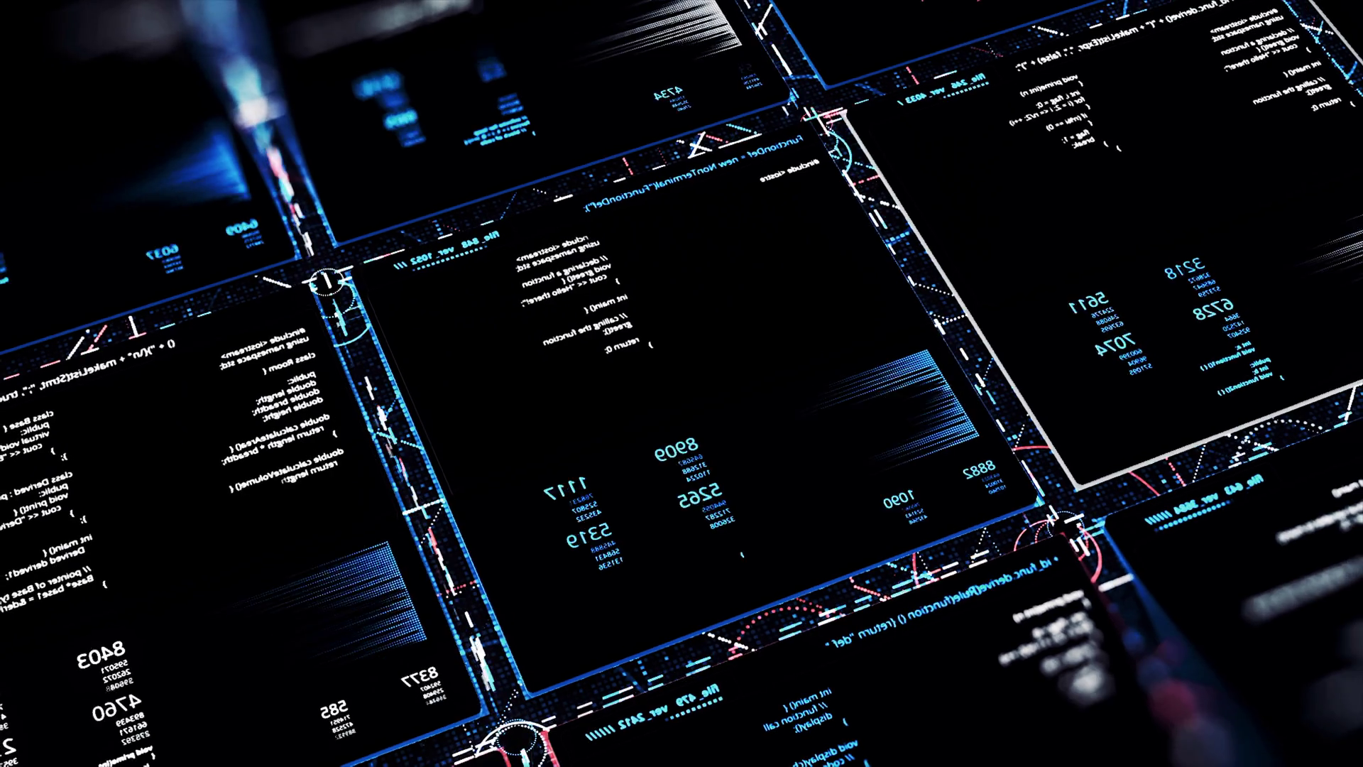 Cyber Security Background With Program Stock Motion Graphics SBV-348448335 - Storyblocks