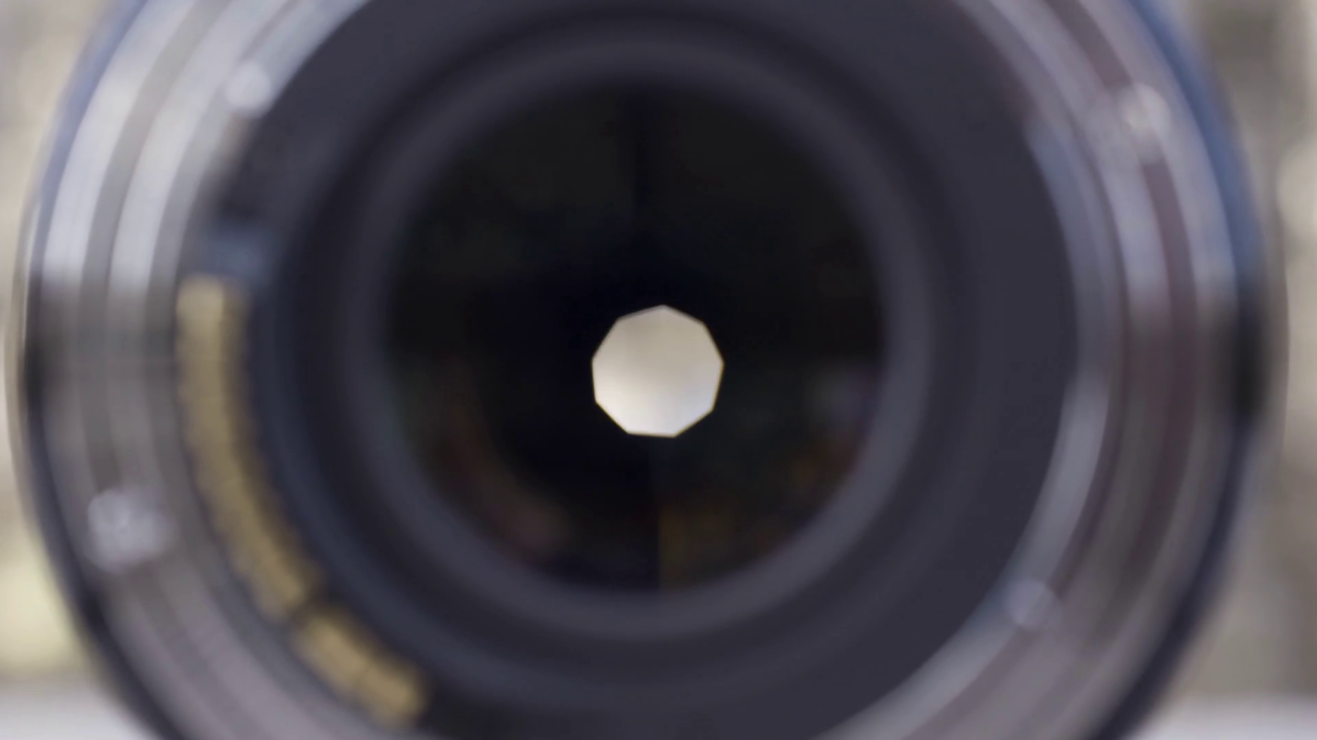 Opened Aperture Of Professional Camera Lens Stock Footage SBV-348448266 ...