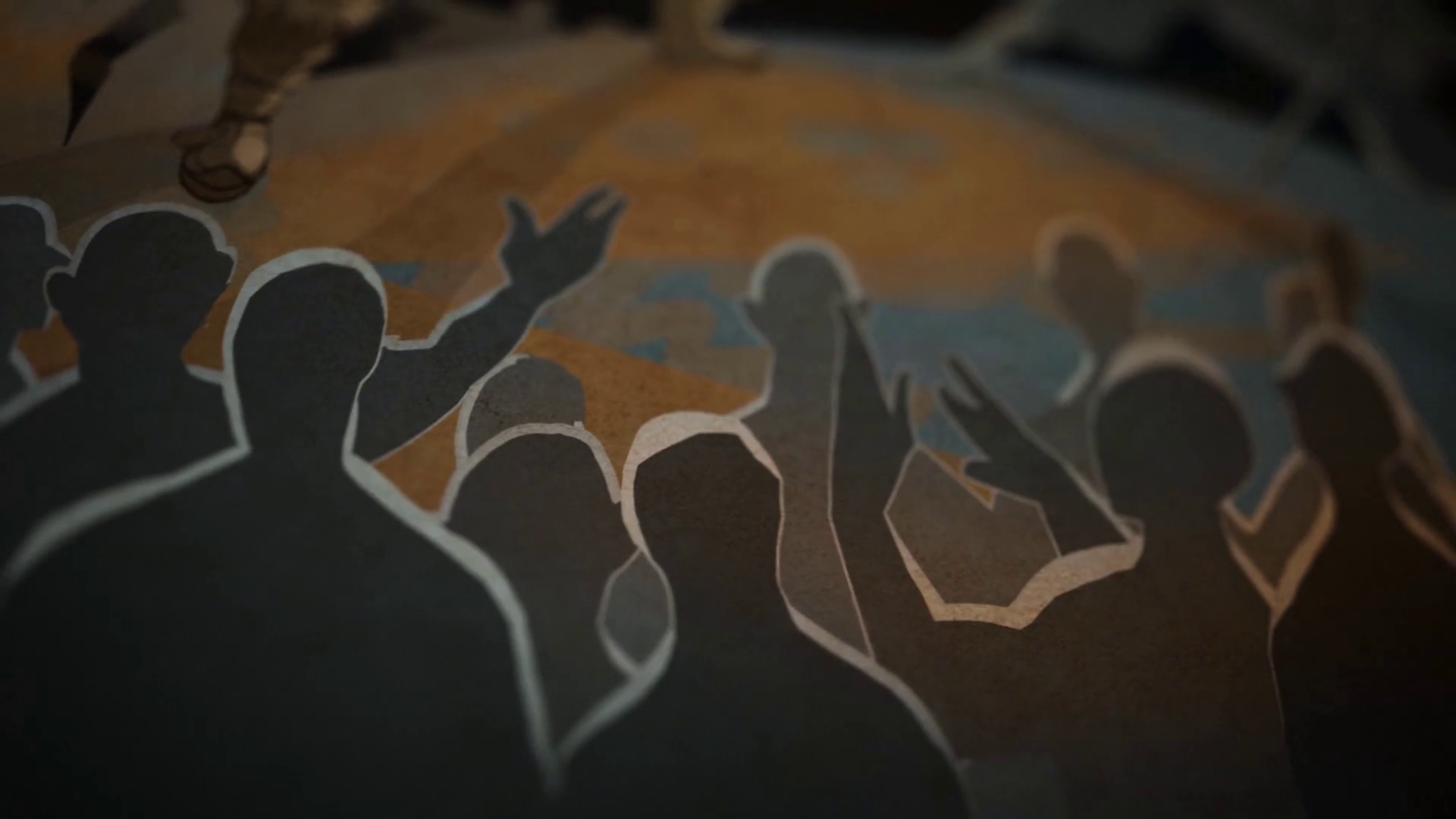 Computer Generated View Of Crowd Of People Stock Motion Graphics SBV ...