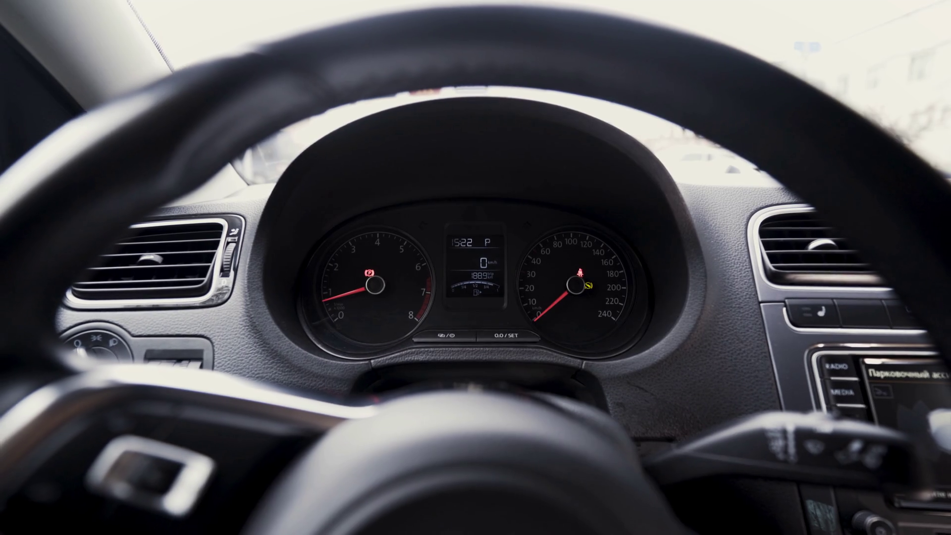 View Inside Of Passenger Car With Dashboard Stock Footage SBV-348438469 ...
