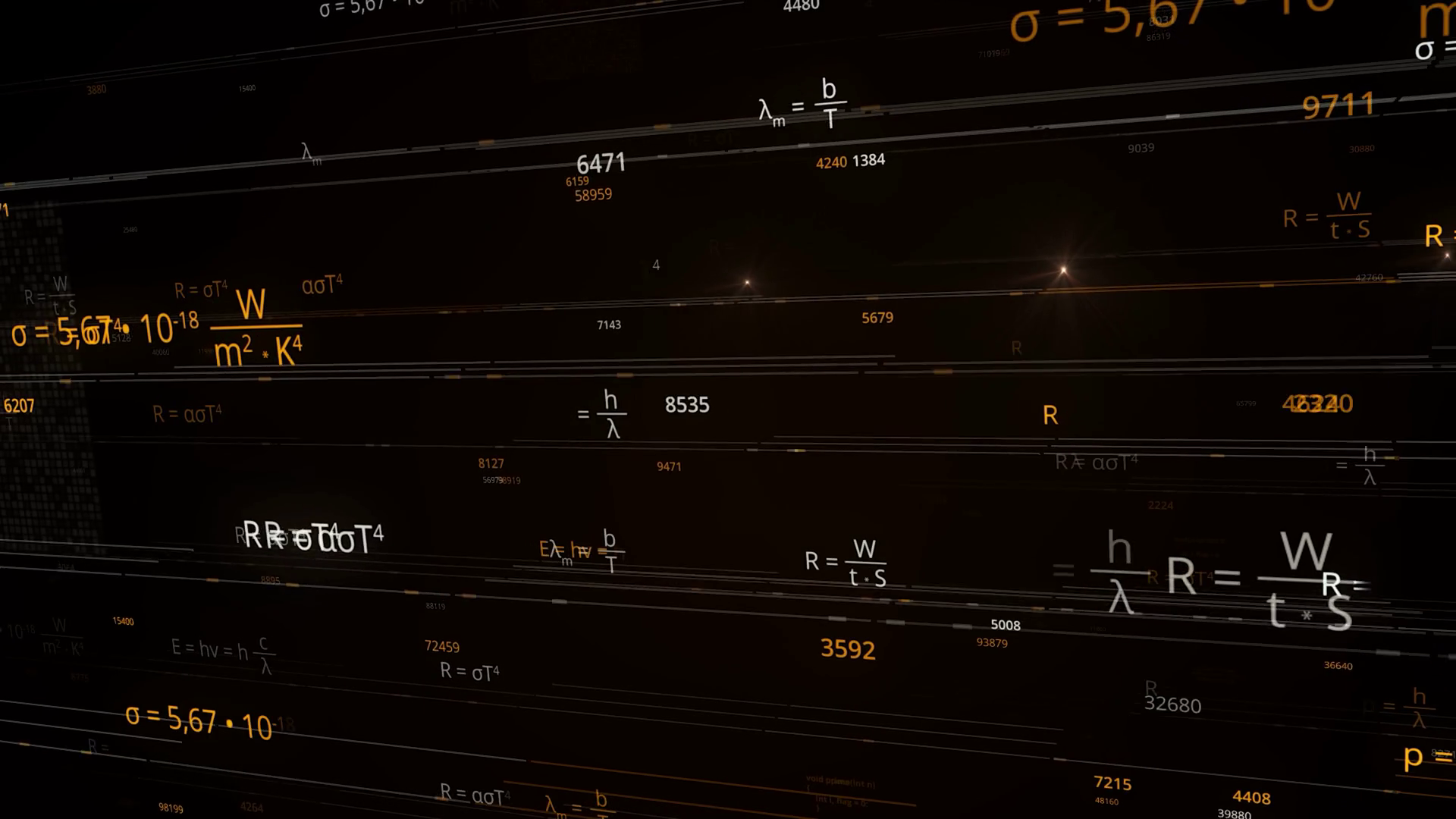 Appearing Mathematical Formulas On Black Stock Motion Graphics Sbv
