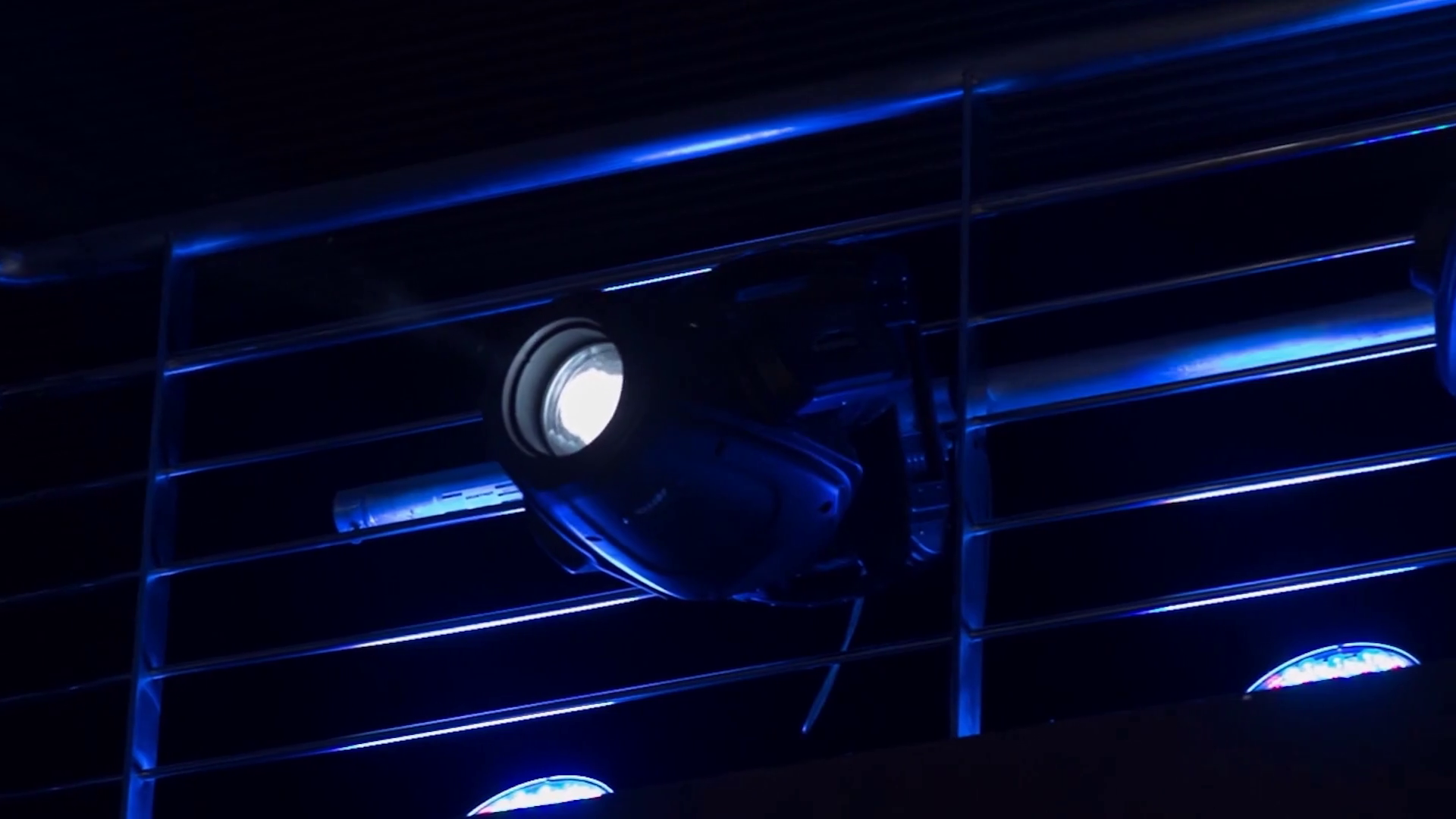 Spotlights Projectors Scene Entertainment Stock Footage SBV-348443252 ...