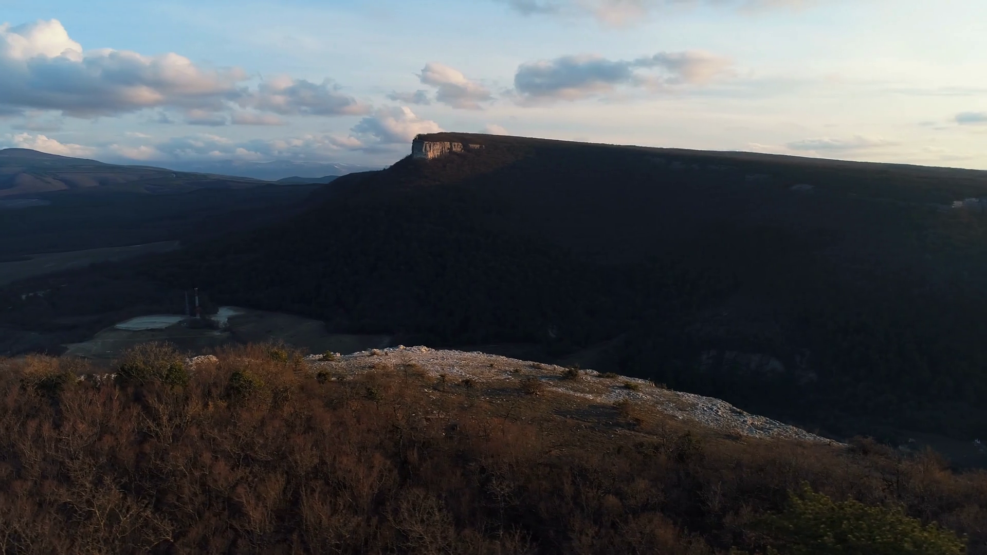 Aerial View Over Amazing Rocks Sunrise Shot Stock Footage SBV-348438303 ...