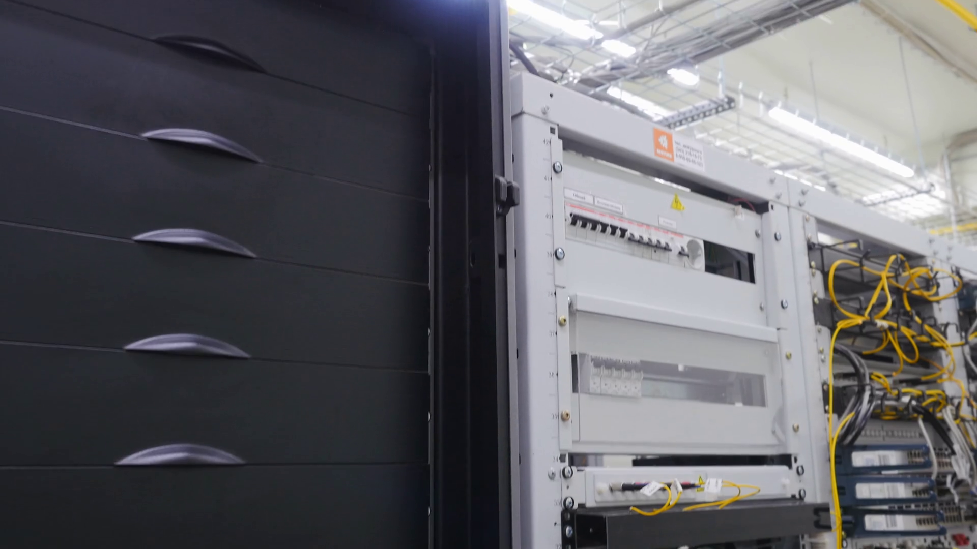 Industrial Data Center With Computer Place Stock Footage SBV-348505181 ...