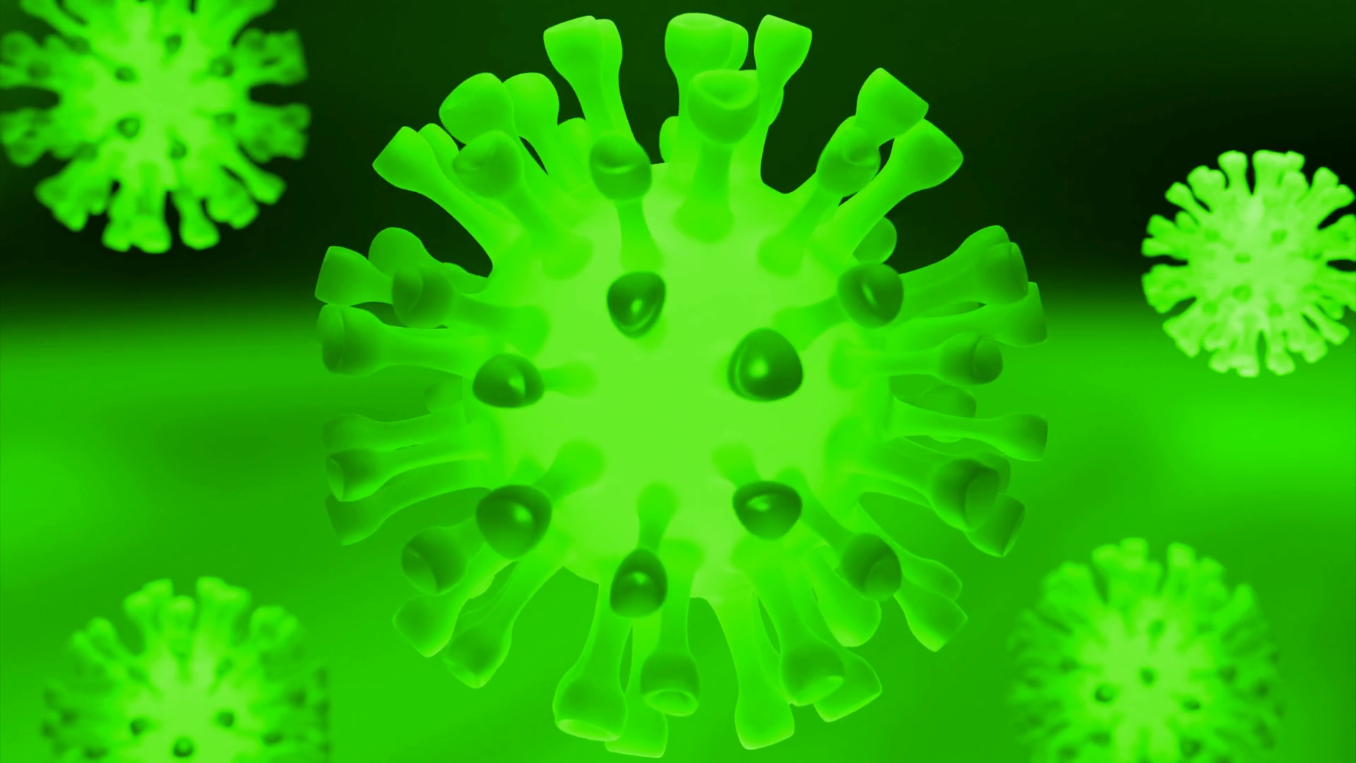Green Turquoise Background With Microbes Stock Motion Graphics SBV ...