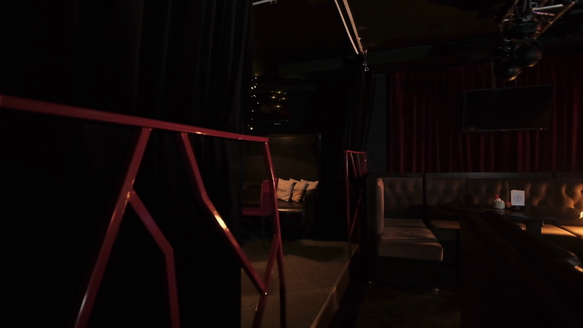 Beautiful Interior In Nightclub With Tables Stock Footage SBV-348492174 ...