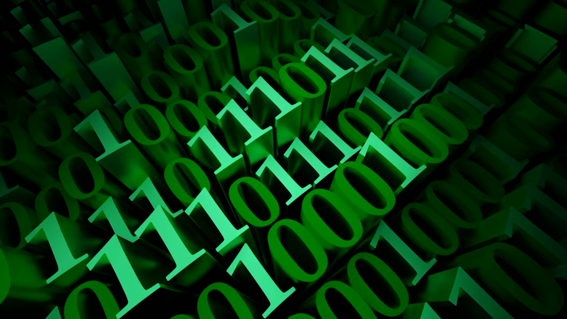 Background Of Moving 3d Digits Of Matrix Stock Motion Graphics SBV ...