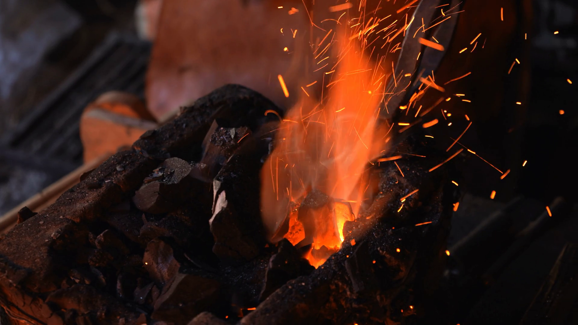 They Forge Iron Media Work With Iron On Stock Footage SBV-348505978 ...