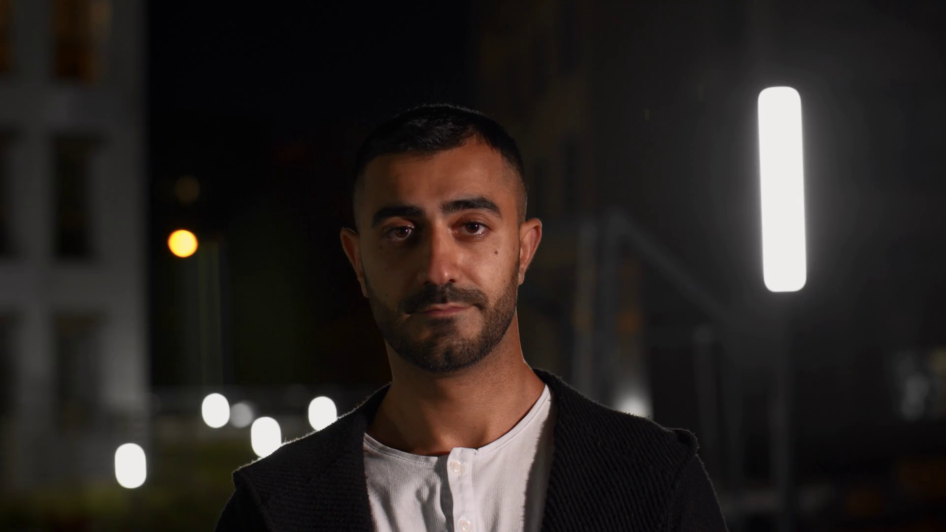 Portrait Of Serious Man Looking Suspicious Stock Footage SBV-348508569 ...