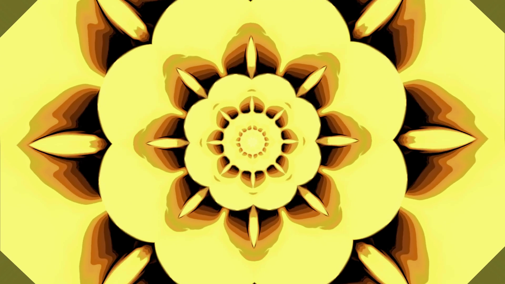 Mandala-style Pattern With Rotating Petals Stock Motion Graphics SBV-348494106 - Storyblocks