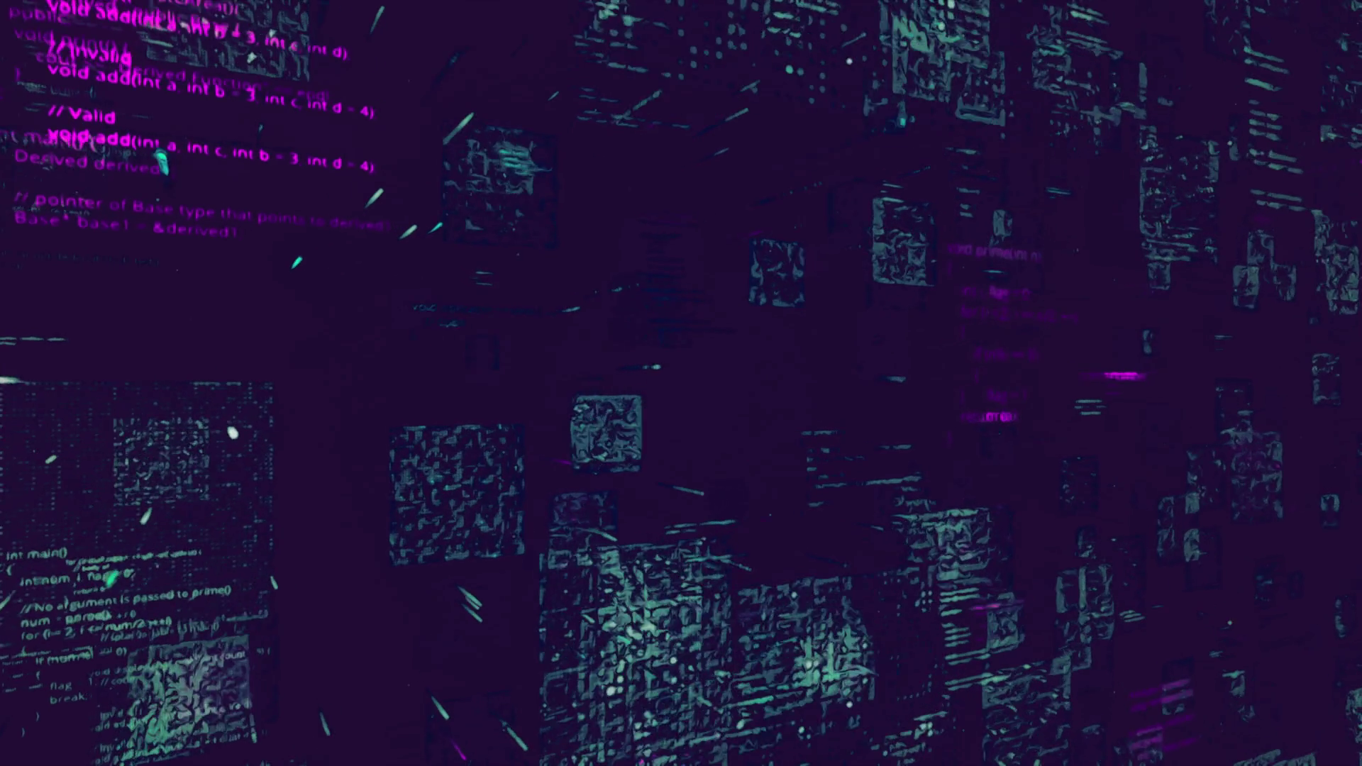 Abstract Technological Digital Background Stock Motion Graphics SBV ...