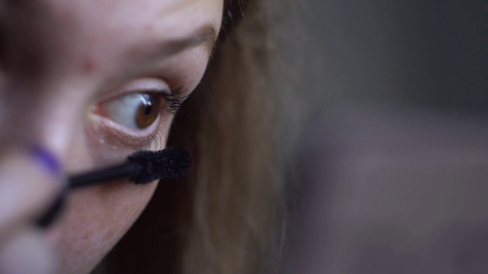 Close Up Of Young Woman Applying Mascara Stock Footage SBV-348489130 ...