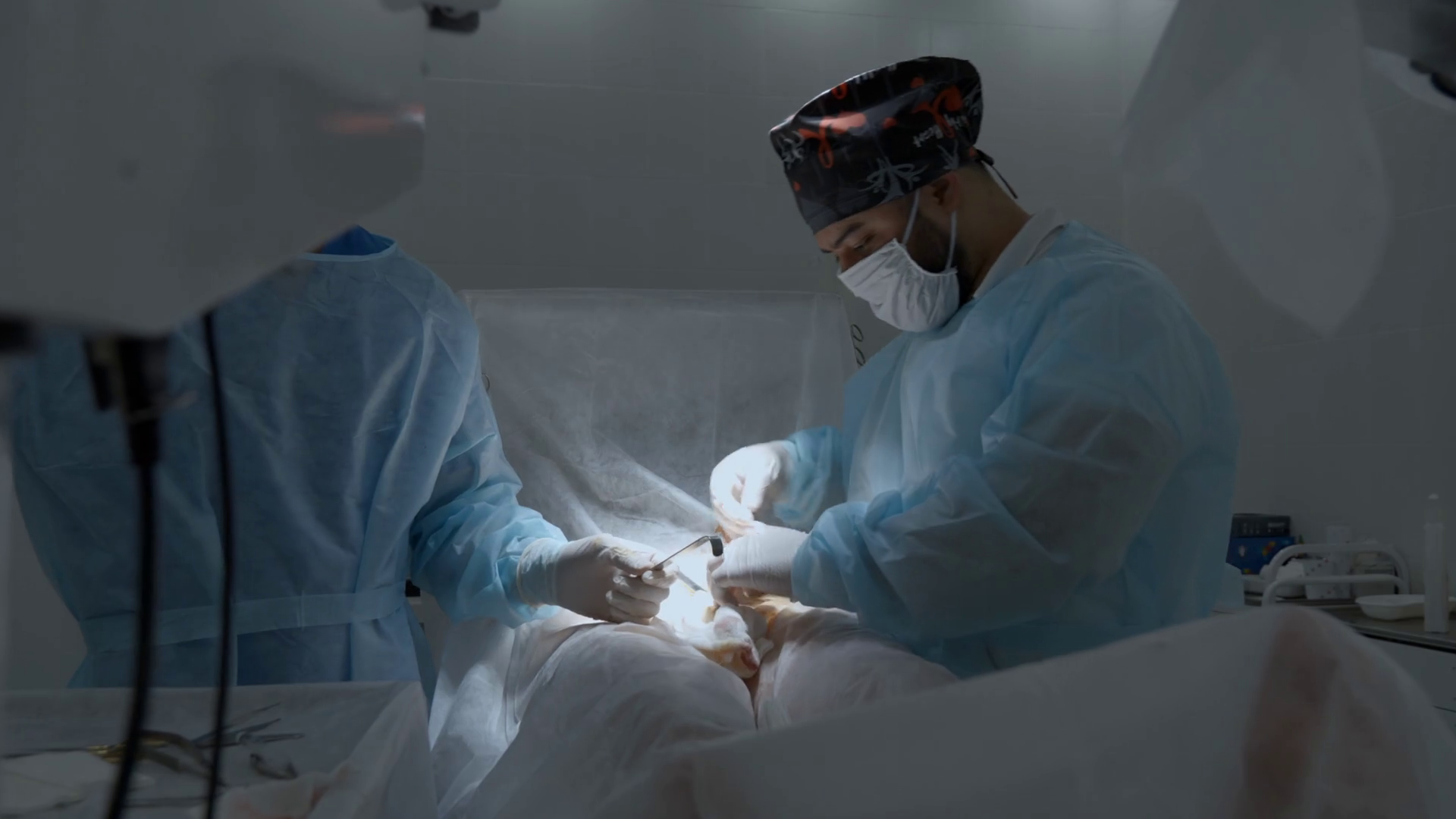 Operation Process In Medical Clinic Action Stock Footage SBV-348557644 ...