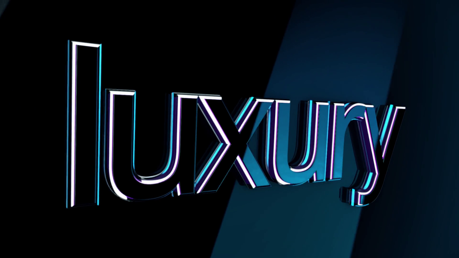 3d Word Luxury Moving On Black Background Stock Motion Graphics SBV ...