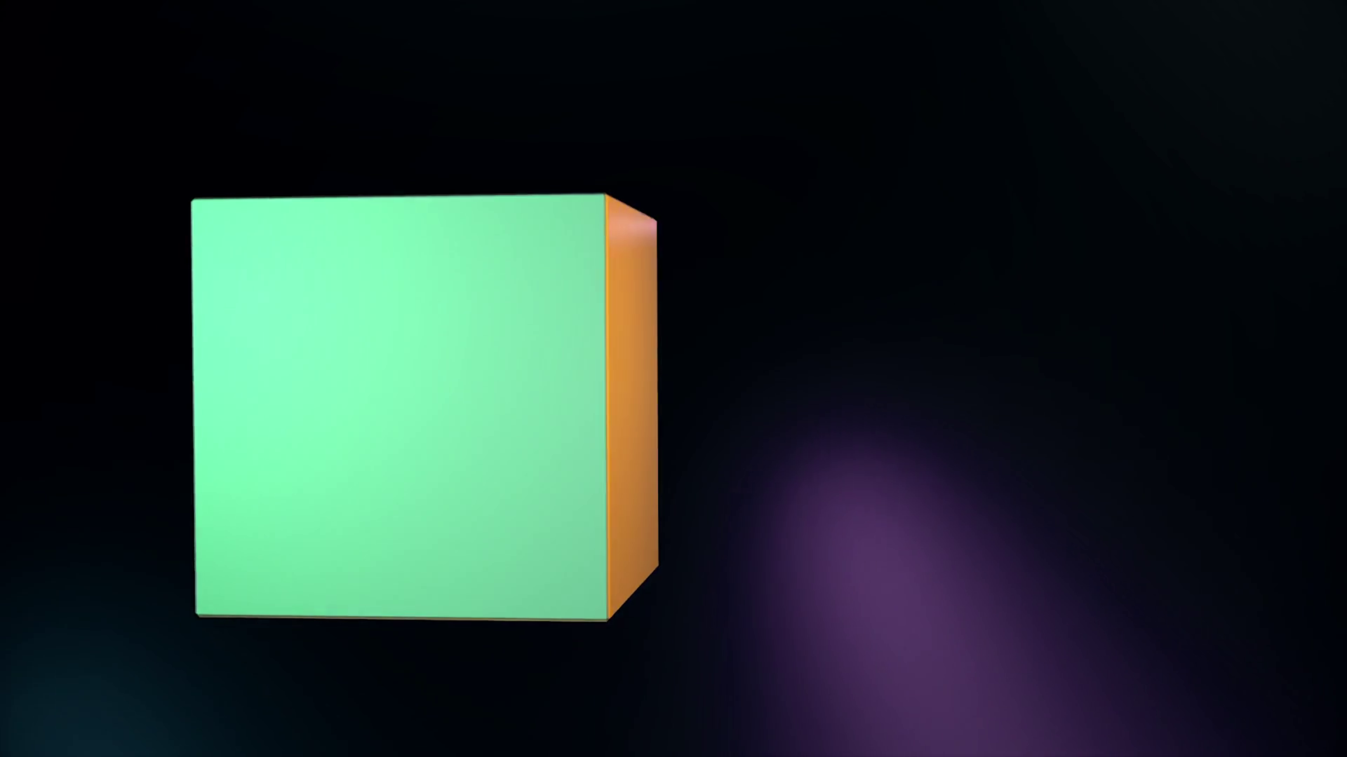 Abstract 3d Cube Rotating Changing Colours Stock Motion Graphics SBV ...