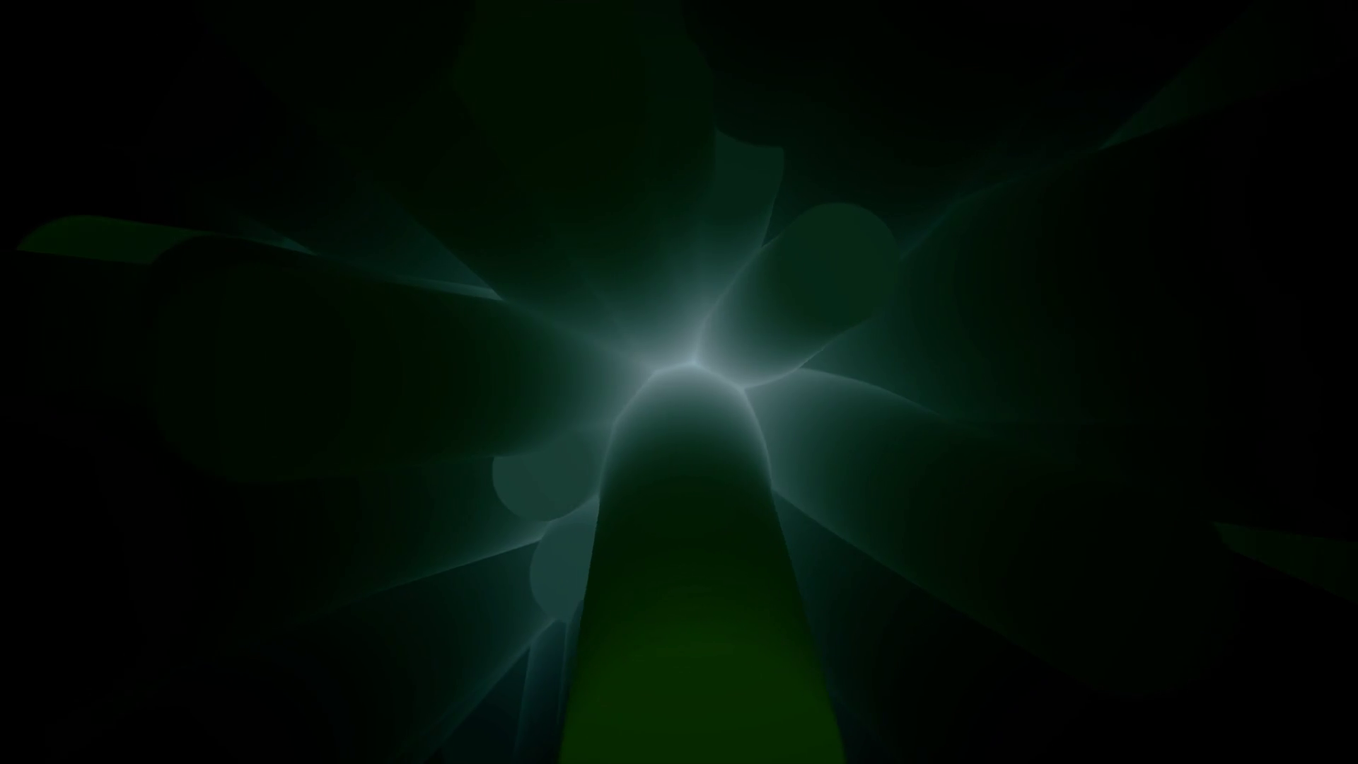 Abstract Neon Light Green Columns On Black Stock Footage SBV-348508763 ...
