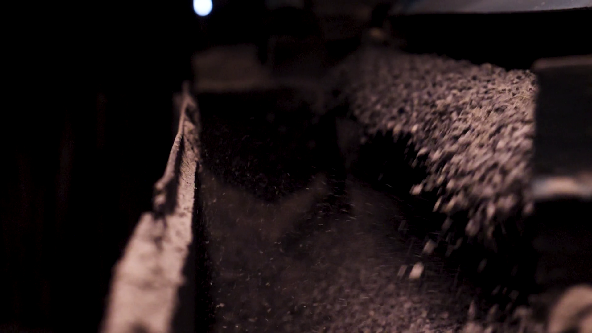 Close Up Falling Small Rocks From Crushing Stock Footage SBV-348511379 ...