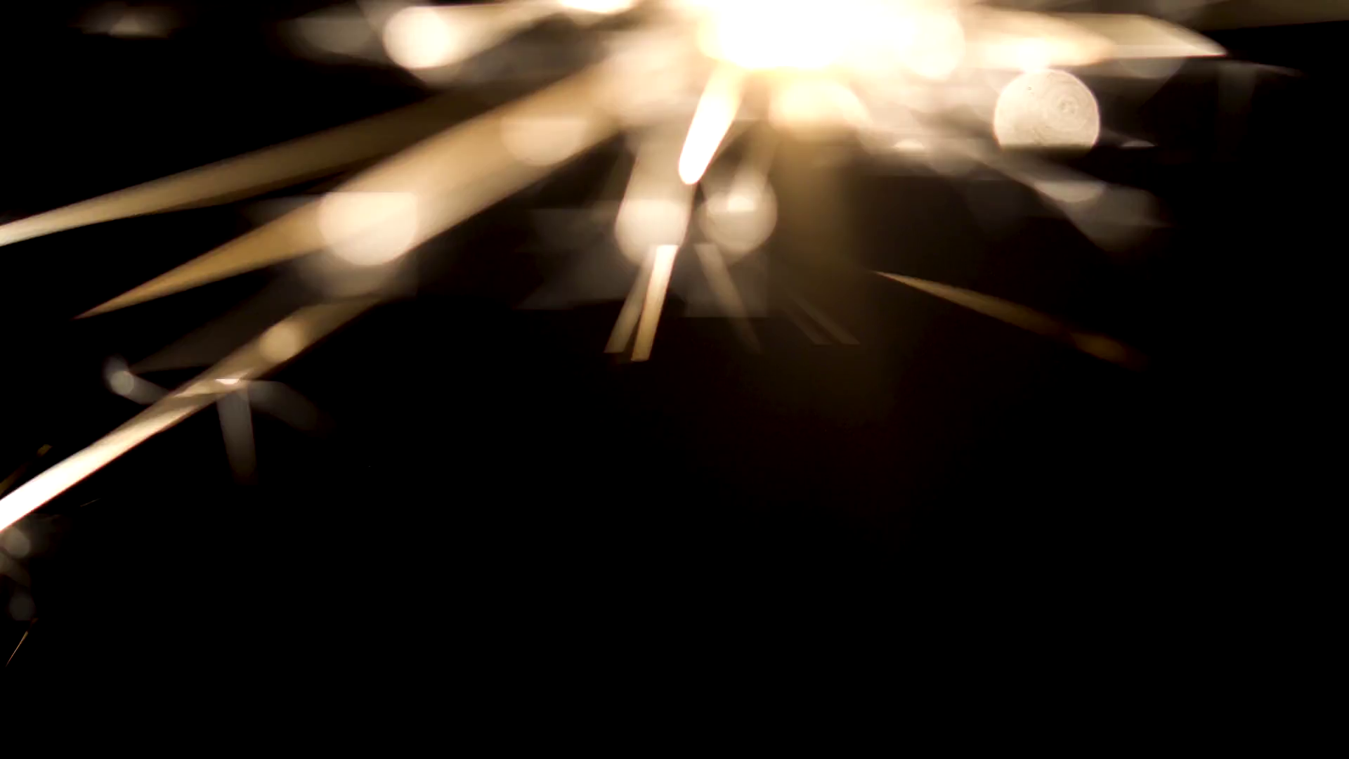 Bengal Fire With Beautiful Sparkles Isolated Stock Footage SBV ...