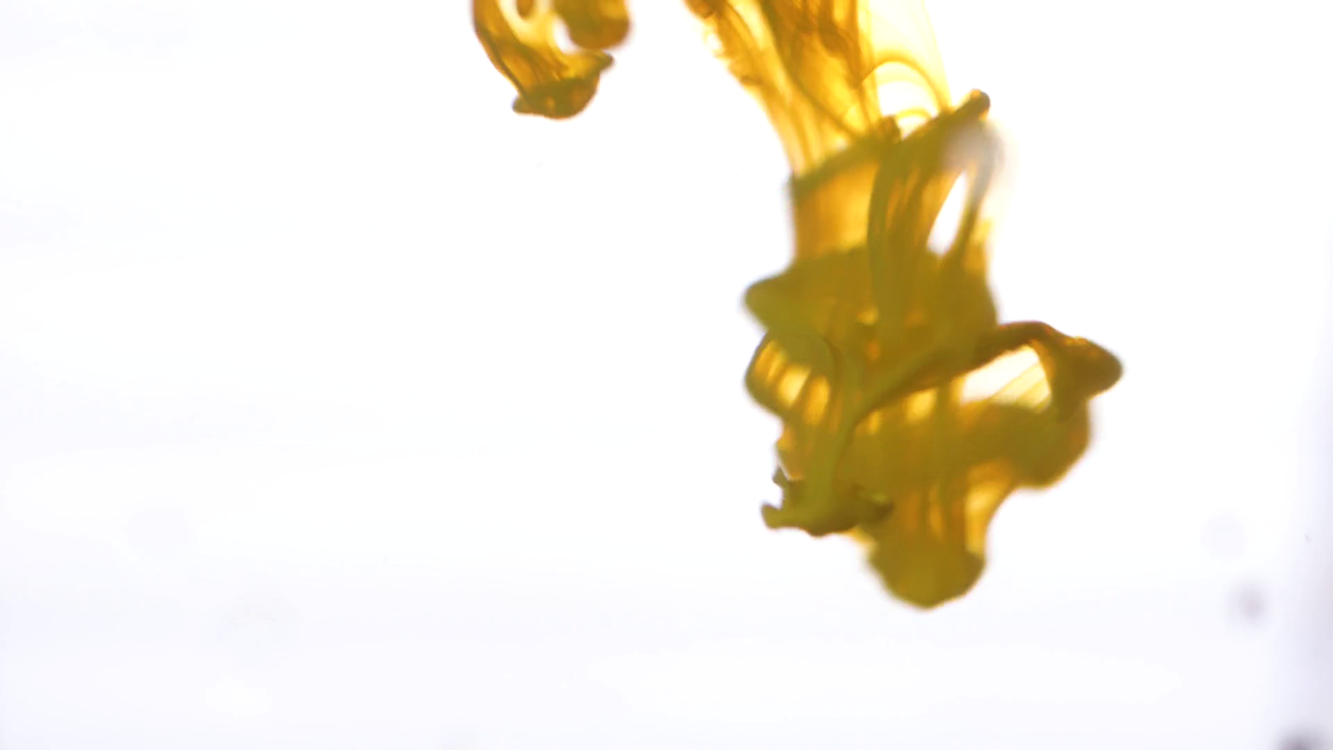 Close Up Colored Ink Spreading In Water On Stock Footage SBV-348512127 ...