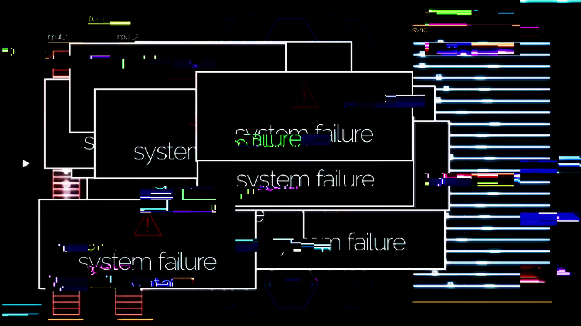 System Failure Messages Disappear From Stock Footage SBV-348512187 ...